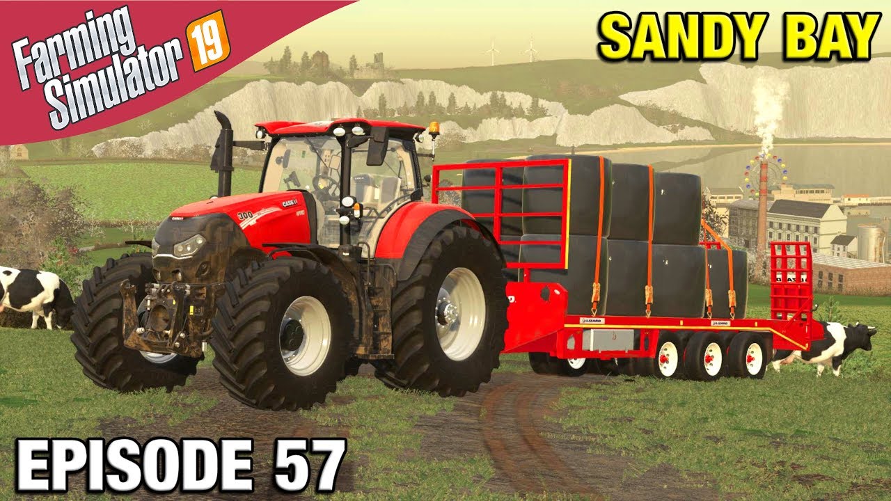 BRINGING THE BALES BACK Farming Simulator 19 Timelapse - Sandy Bay ...