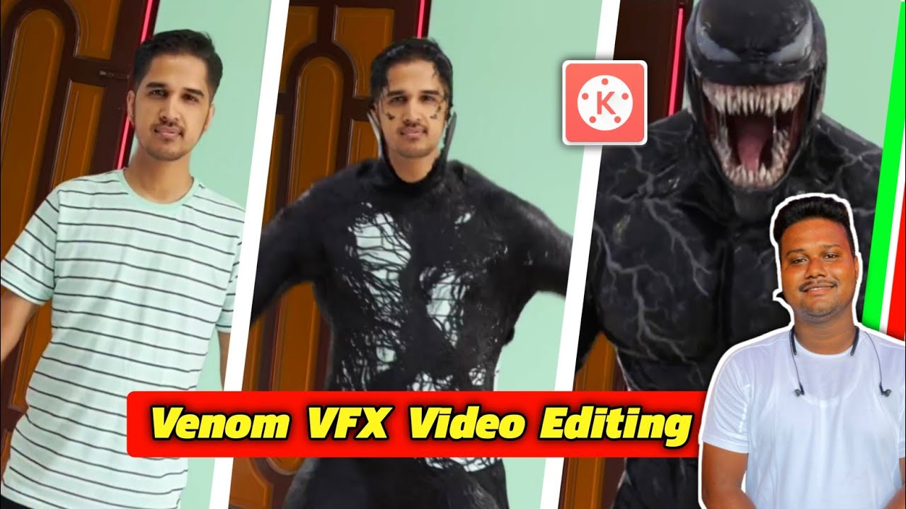 Venom VFX Video Editing in Kinemaster || Reels Viral Venom Video ...