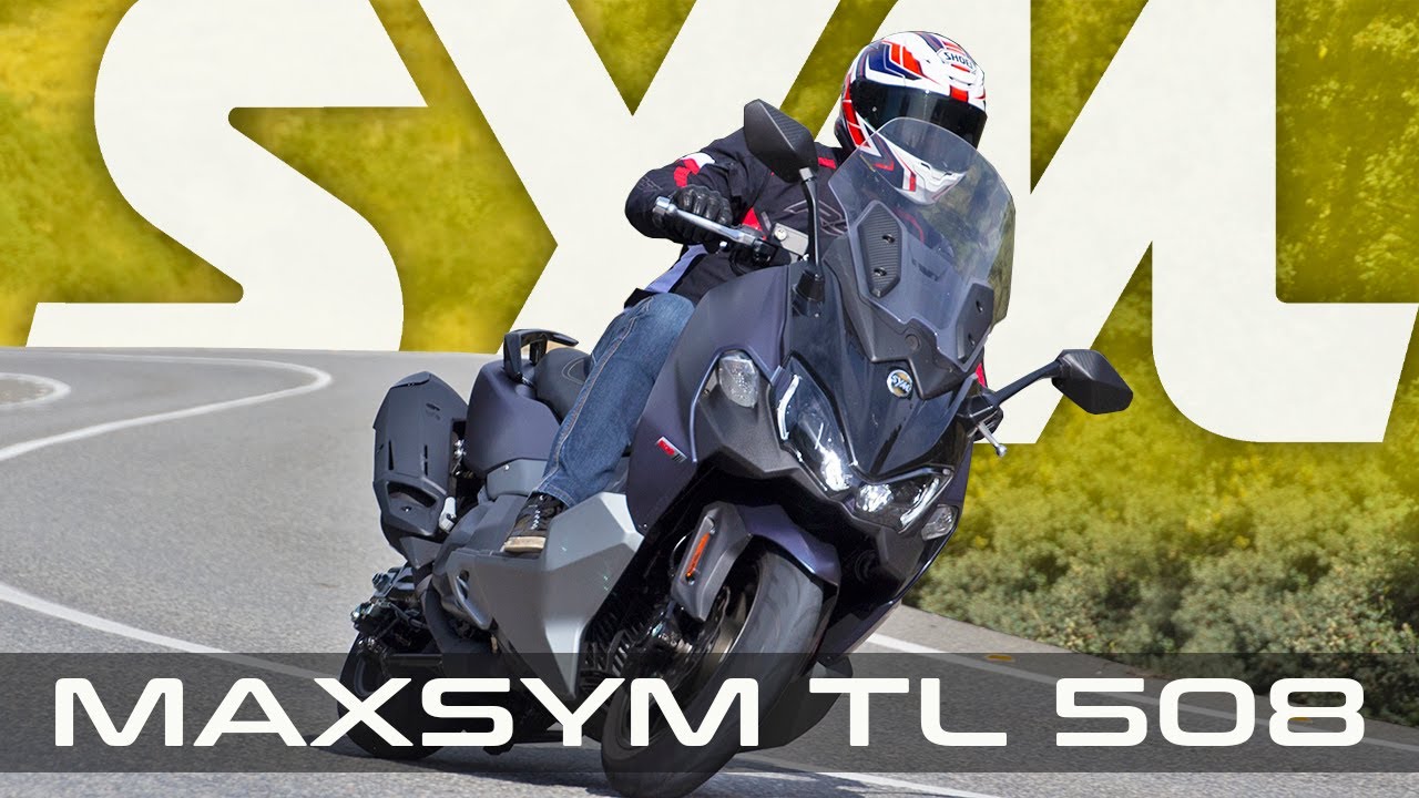 SYM Maxsym TL 508 Prueba a fondo - YouTube