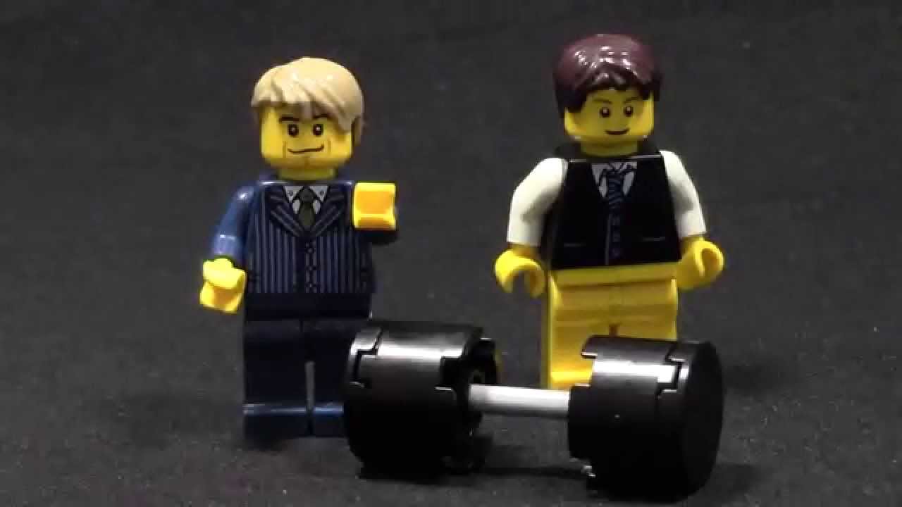 HOW TO BUILD LEGO BARBELLS - YouTube