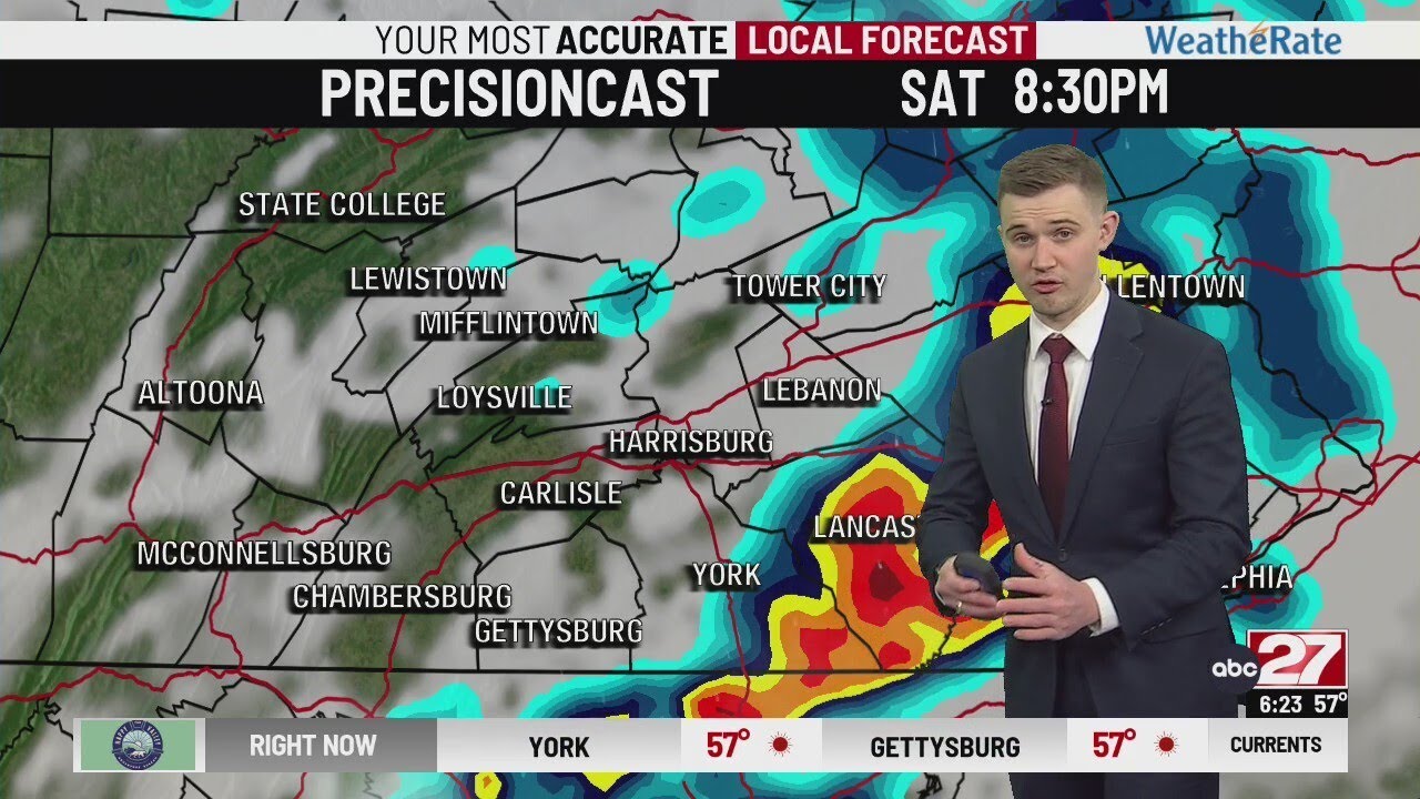 Jackson's Saturday Morning 6am Forecast Update - YouTube