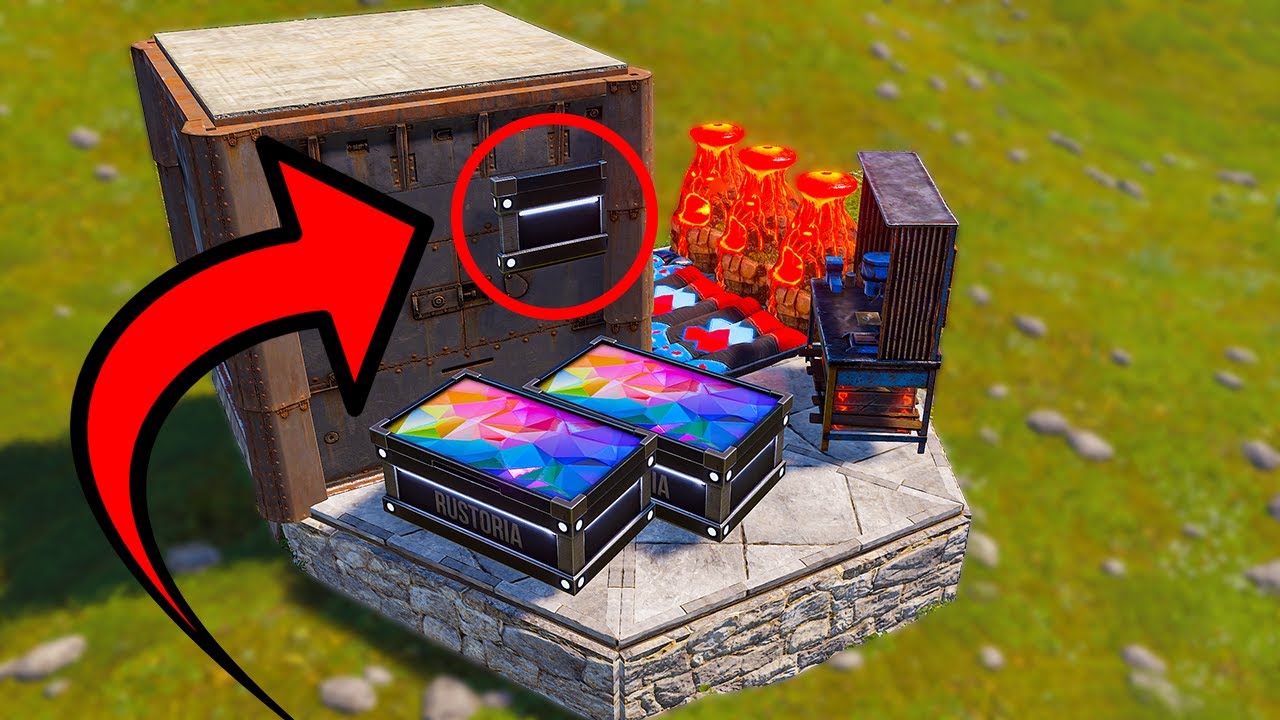 HIDDEN CUBE BUNKER / SOLO BASE DESIGN 2023 - YouTube