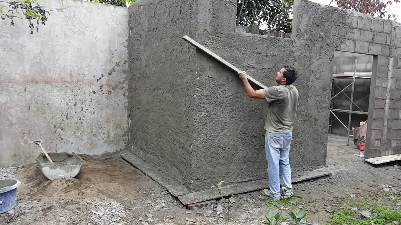 Construcción de un cuarto grande part3 - YouTube