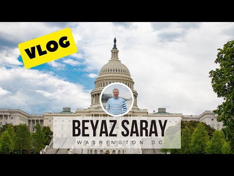 Washington DC Vlog 🇺🇸 Beyaz Saray, Dünya Bankası ve ABD Yüksek Mahkemesi Turu!