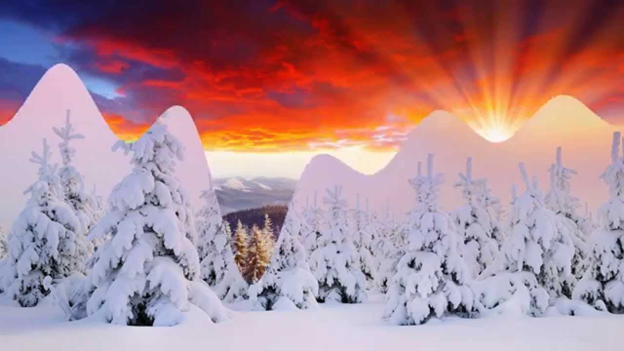 Walk in the snow (HD1080p) - YouTube