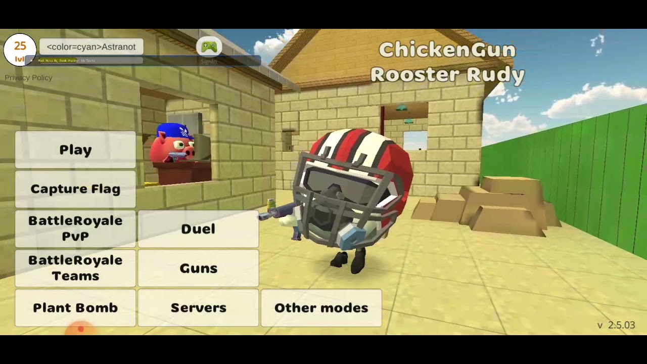 chicken gun toshi bombhacker menüsü exit tuşu nasıl fixlenir? cevabı - YouTube