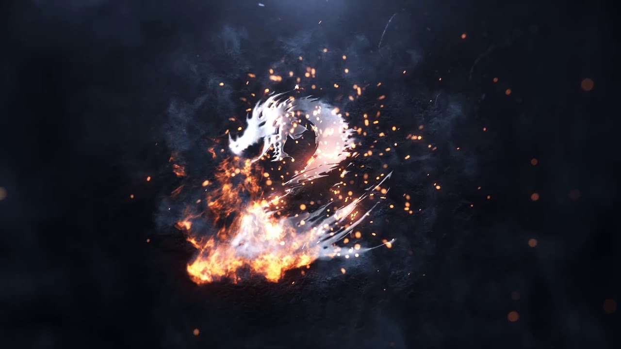 Fire Dragon Logo reveal After effects | AE LOGOES - YouTube