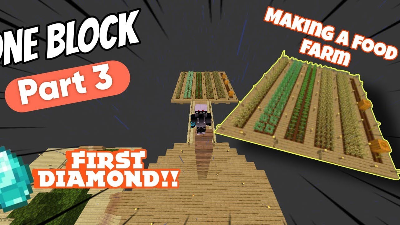 Finally Made My Food Farm ☺️. || Phala Diamond Mil Gaya In One Block ...