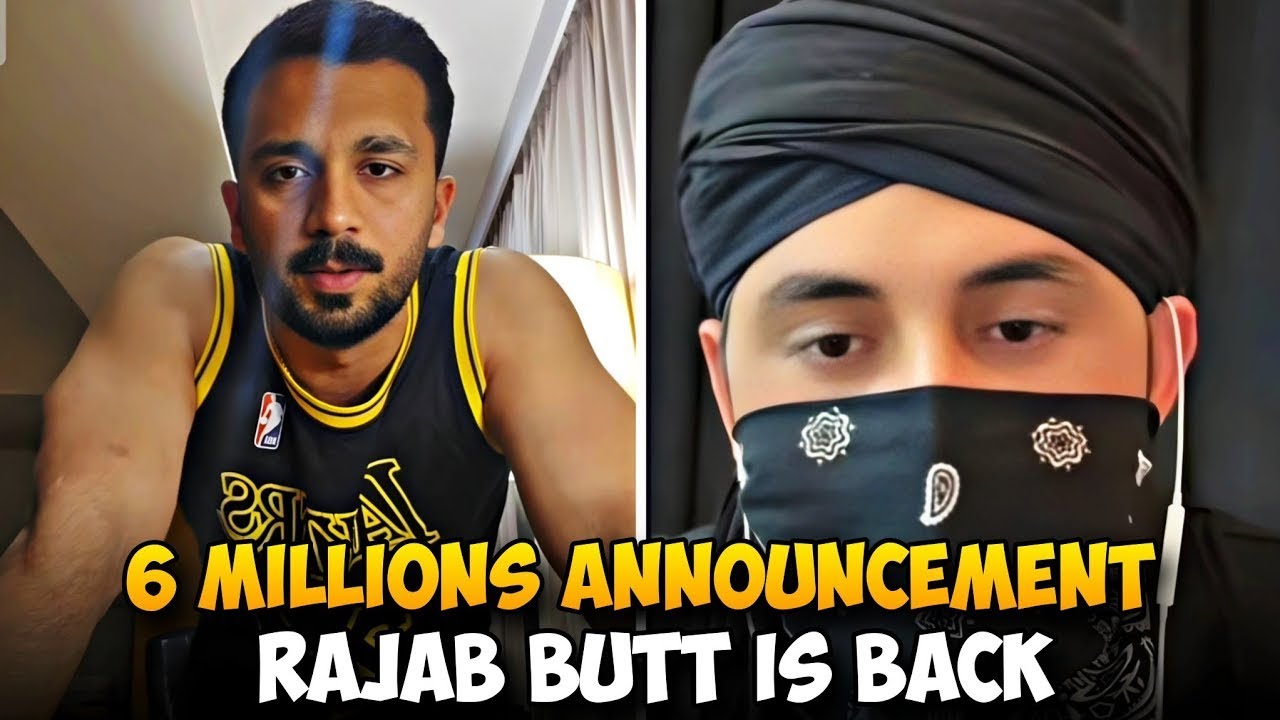 6 Million Announcement | Rajab Vs Leader challenge Match | Rajab Butt ...