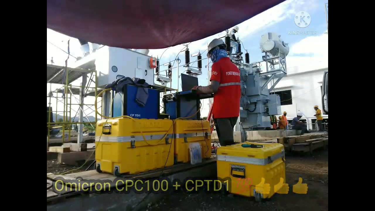 69KV Disconnect Switch Testing using Omicron CPC100 + CPTD1 | IPF & Hot ...