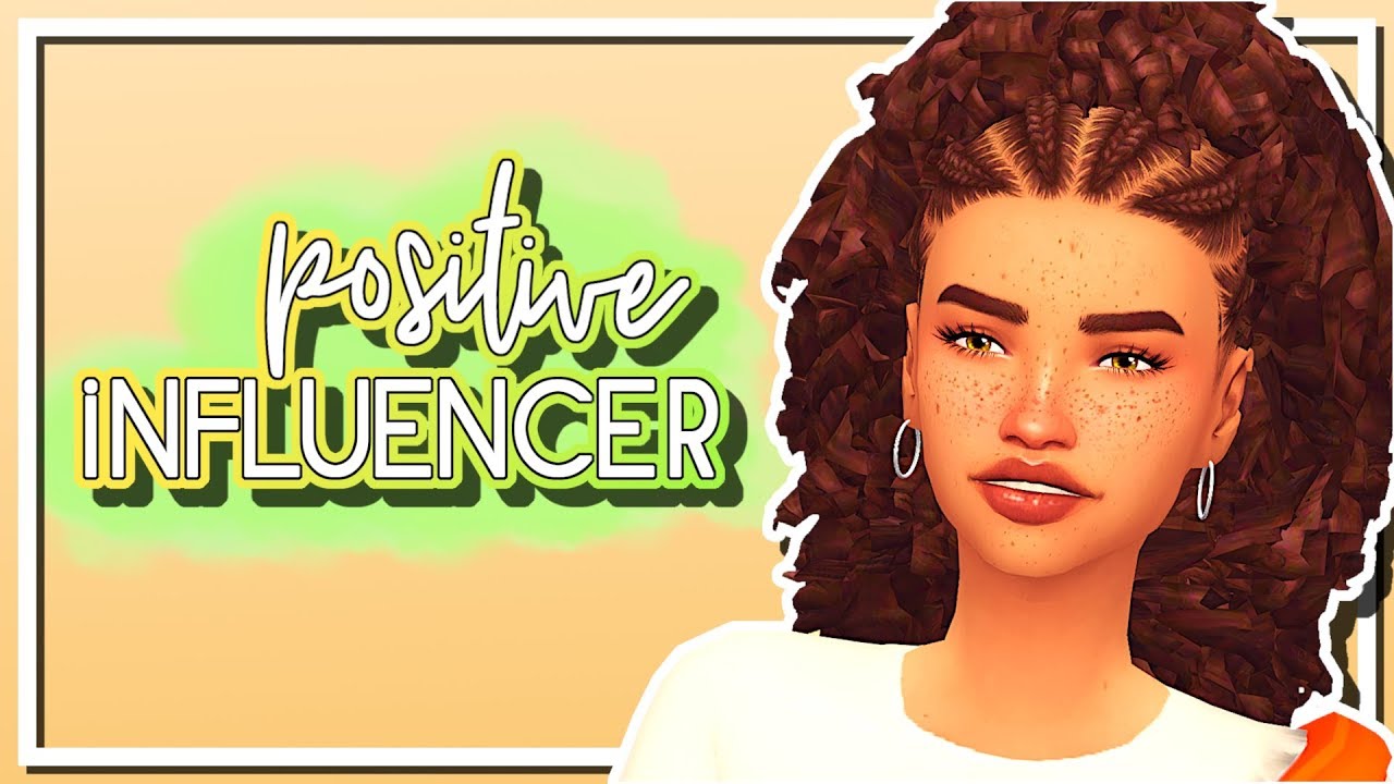 The Sims 4 | POSITIVE INFLUENCER ☀️🍋 | CAS + CC Links - YouTube