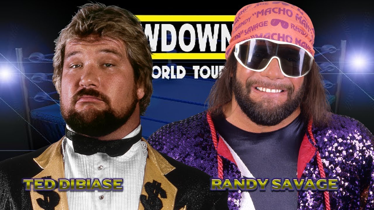Showdown 64 World Tour Matches - Ted DiBiase vs Randy Savage - YouTube