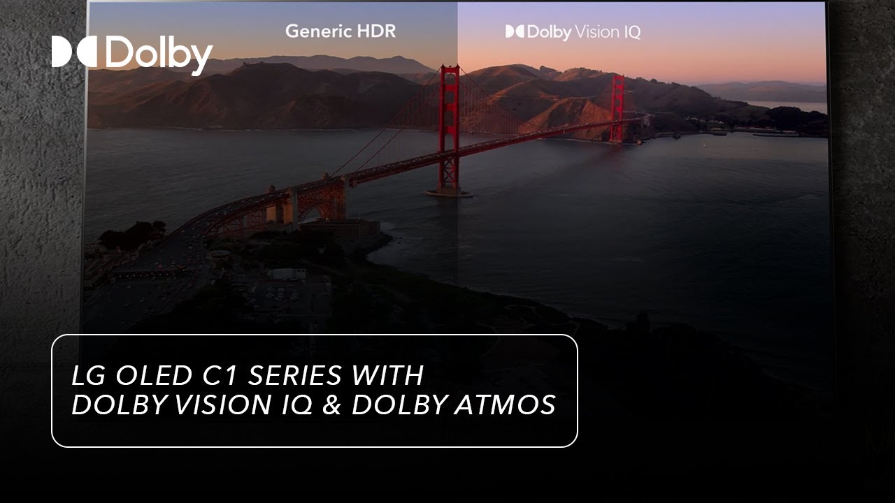 The LG OLED C1 Series with Dolby Vision IQ and Dolby Atmos - YouTube