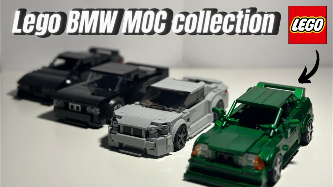 Lego BMW MOC collection! - YouTube