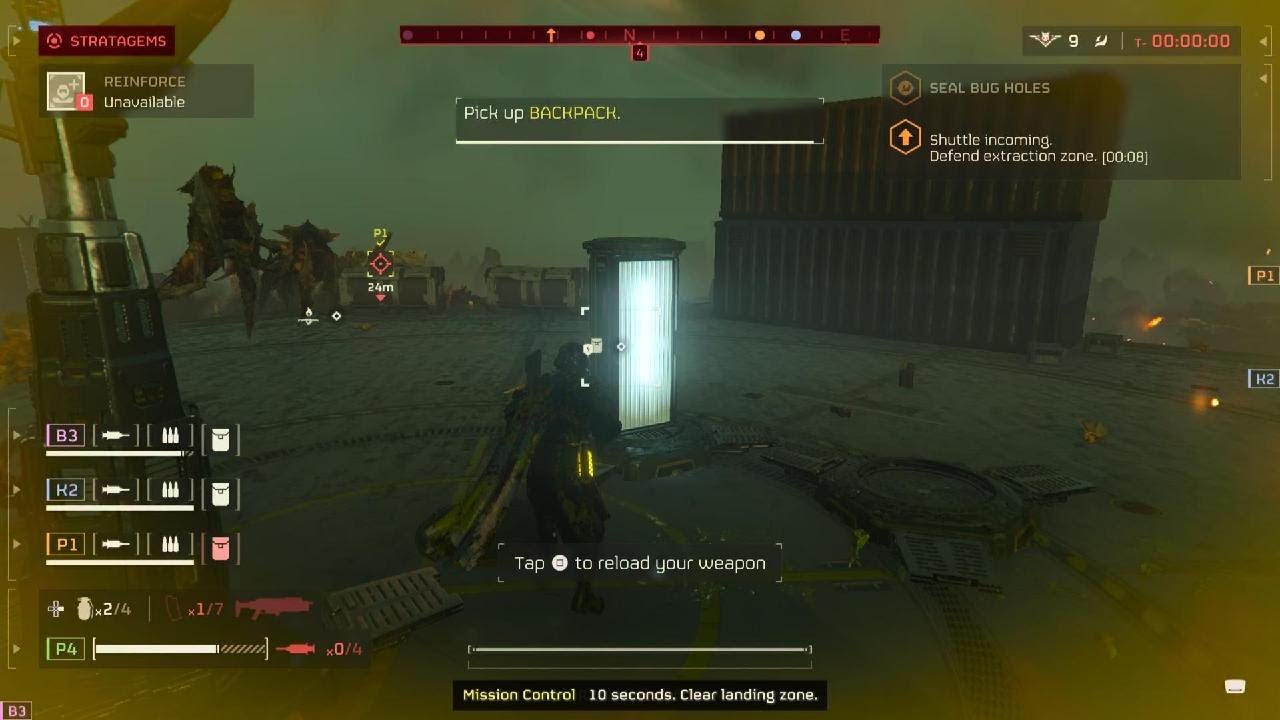 HELLDIVERS 2-Mech Glitch - YouTube