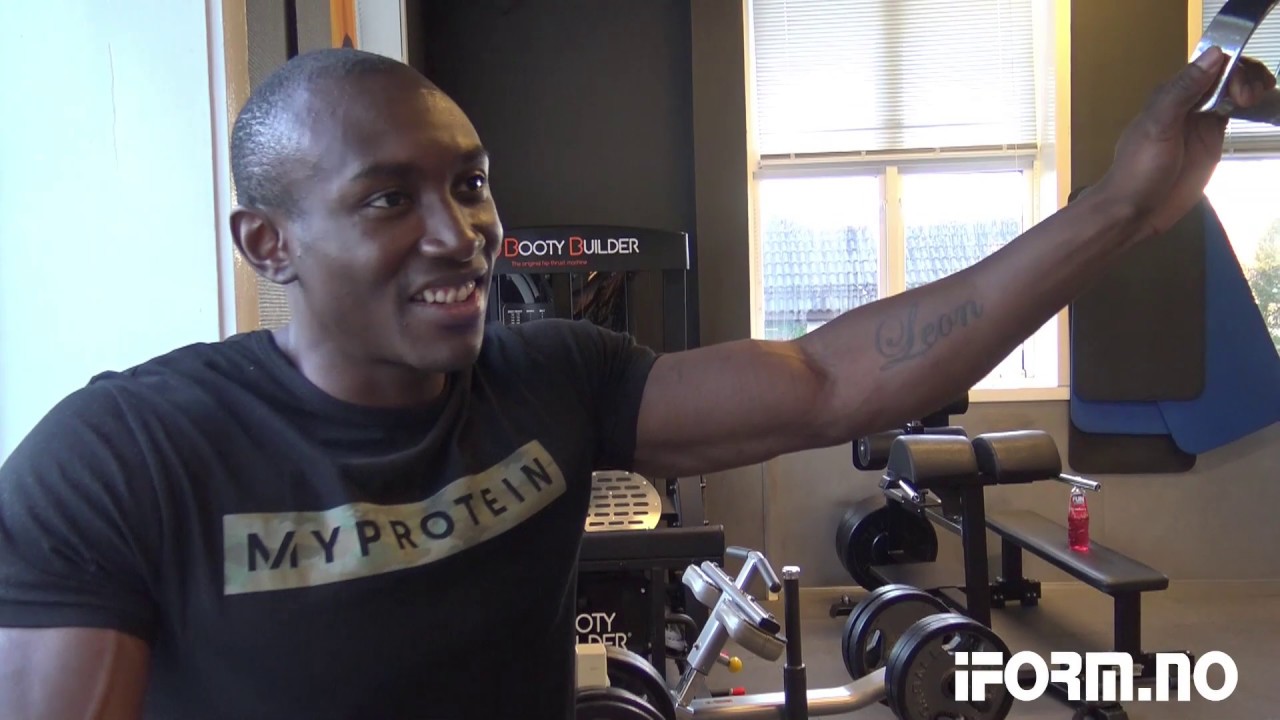 På trening med IFBB PRO Dennis Johansen - YouTube