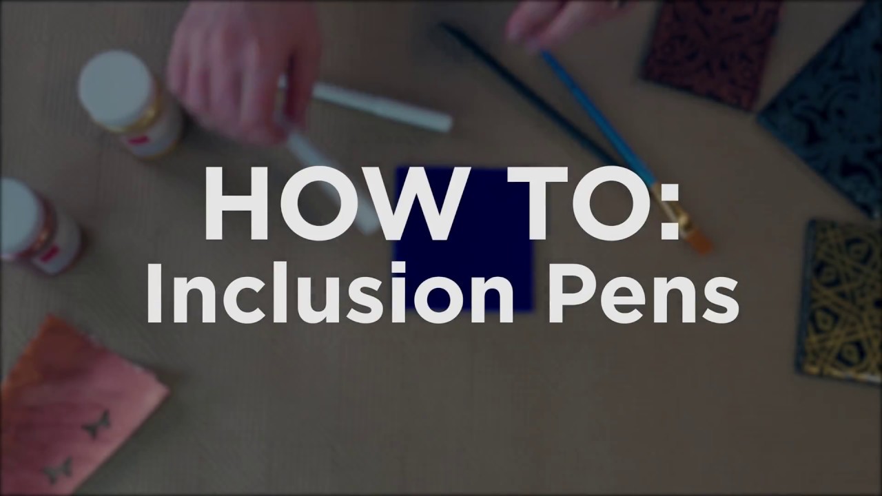 How To: Inclusion Pens for Glass Fusing - YouTube