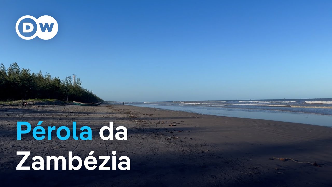 Praia de Zalala: Um destino apaixonante na Zambézia - YouTube