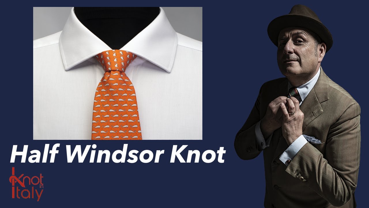 How to Tie a Tie - Half Windsor - Come fare il Nodo alla Cravatta ...