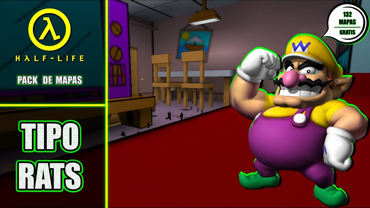 MEGAPACK de 132 Mapas RATS para Half Life + TUTORIAL de INSTALACIÓN ...
