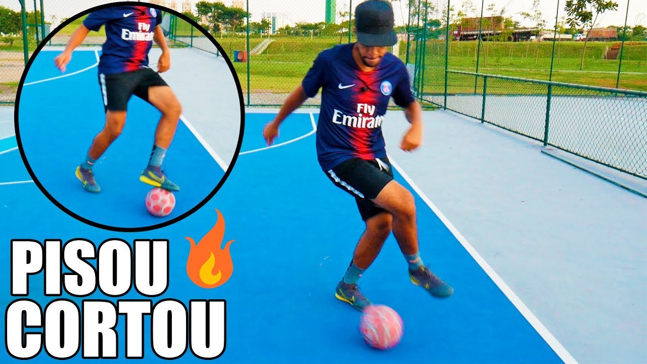 DRIBLE DE FUTSAL PRA CIMA E PISA - COMBO DE PISADA - YouTube