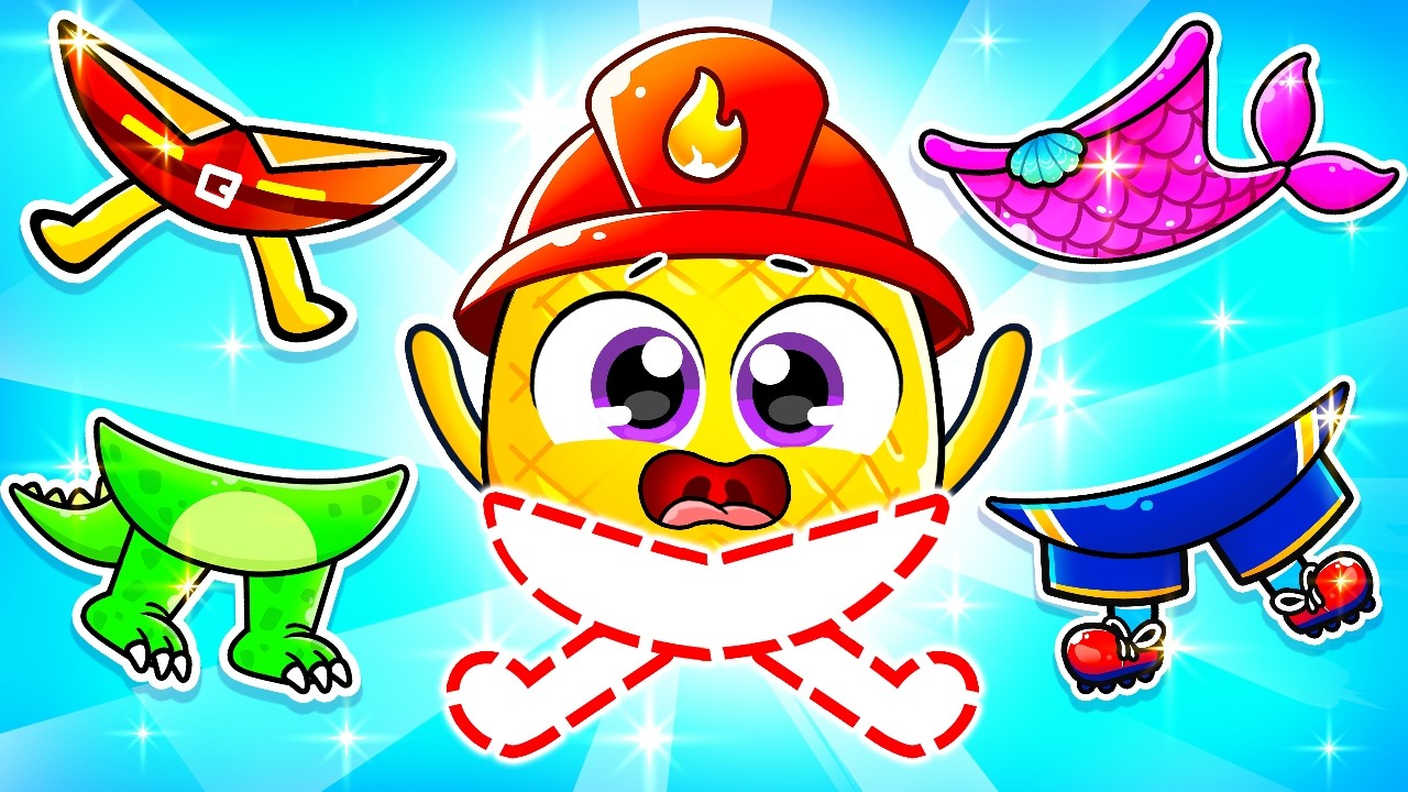 Where Is My Body? Let’s Find the Body Parts | YUM YUM - Funny Kids ...