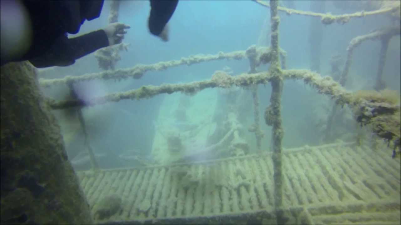 Bermuda Wreck Dive - King George - GoPro Hero3 - YouTube