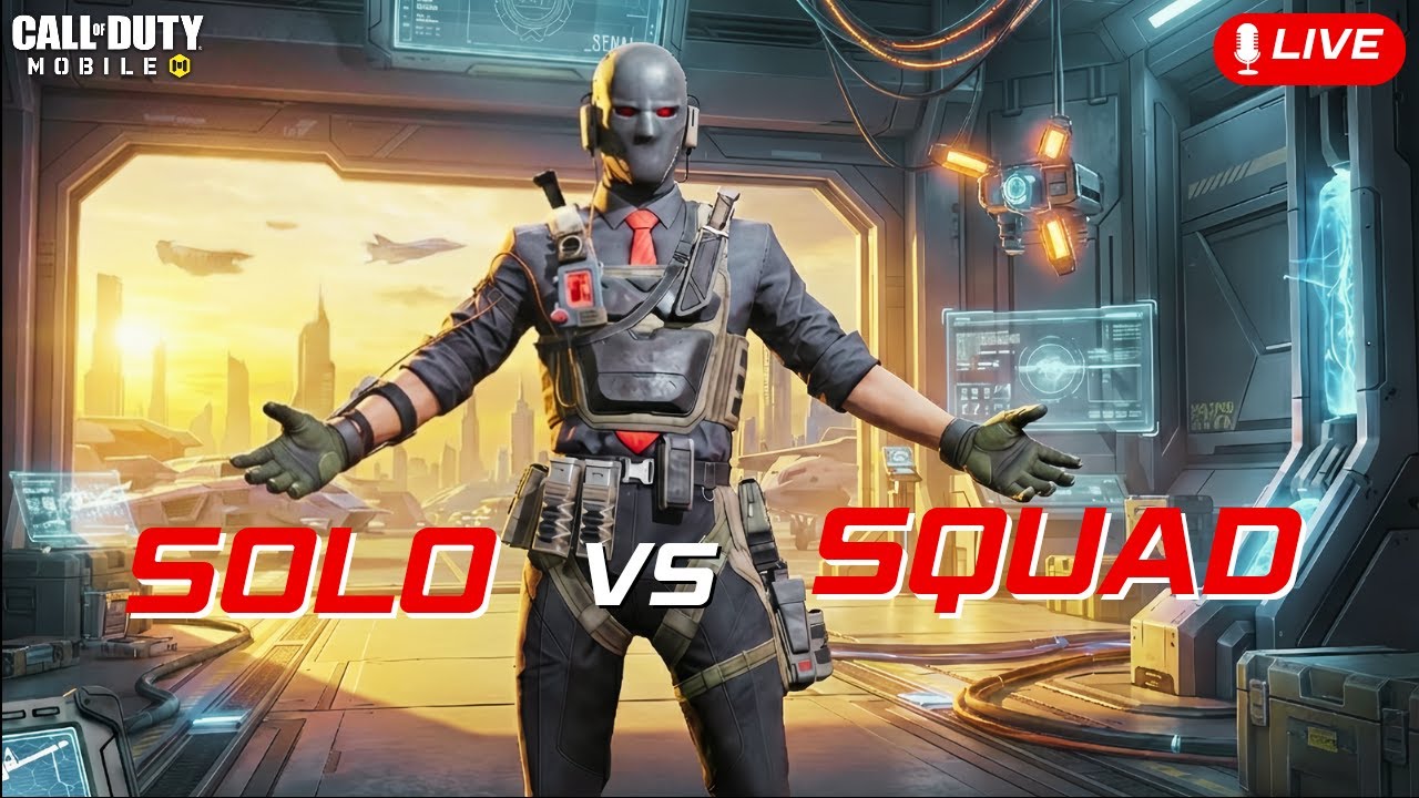 Codm Live | Winter Vibe SOLO vs SQUAD🥶 - YouTube