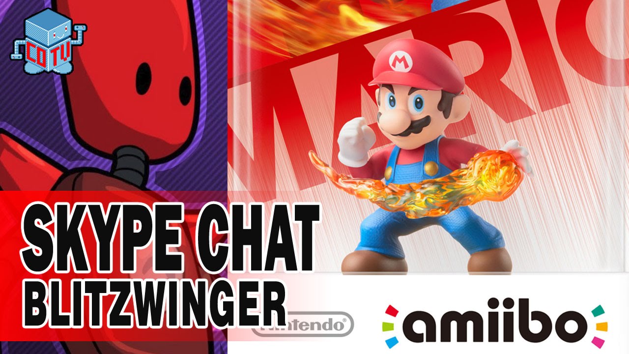 Nintendo amiibo Figures Chatter With Blitzwinger - YouTube