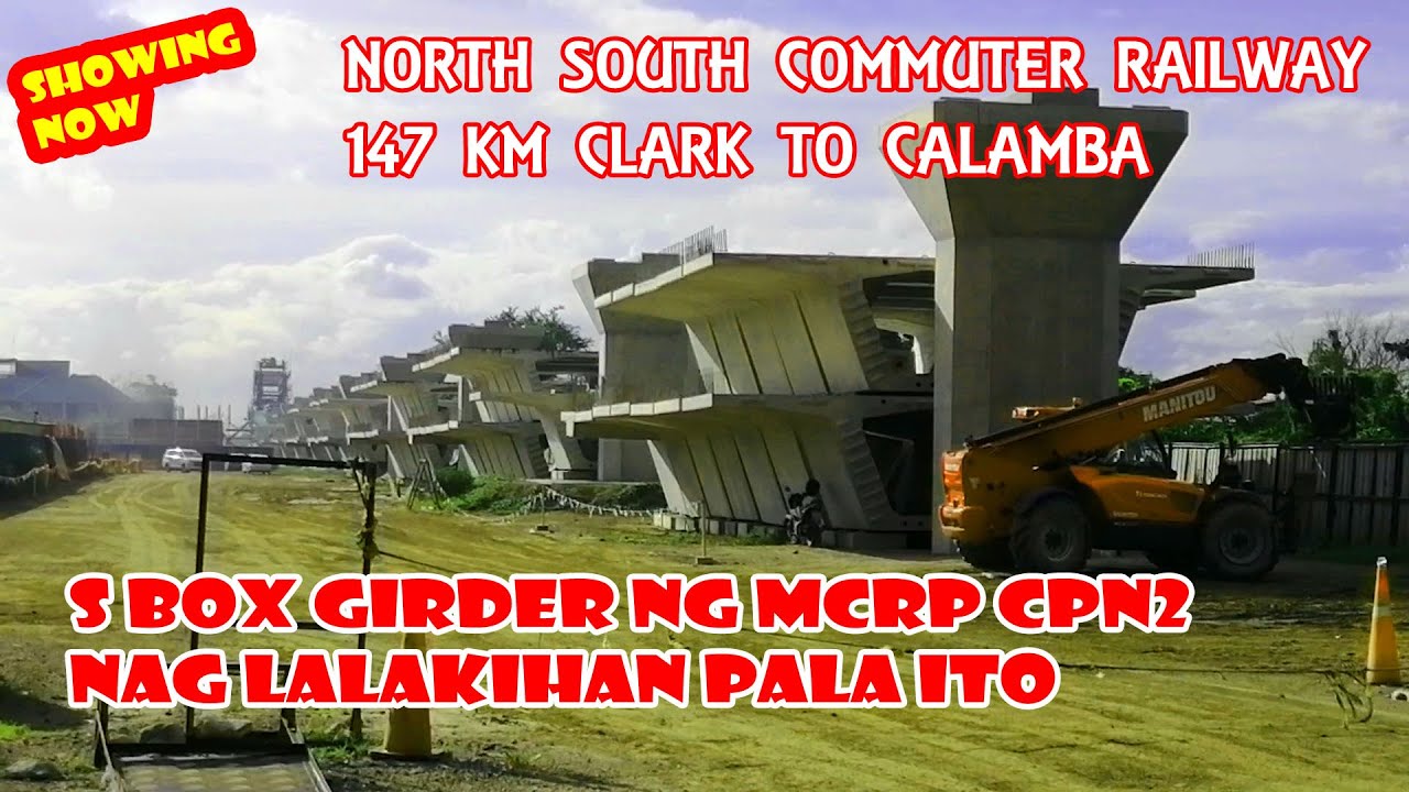 north south commuter railway project naka handa na sbox girder /V 265 ...