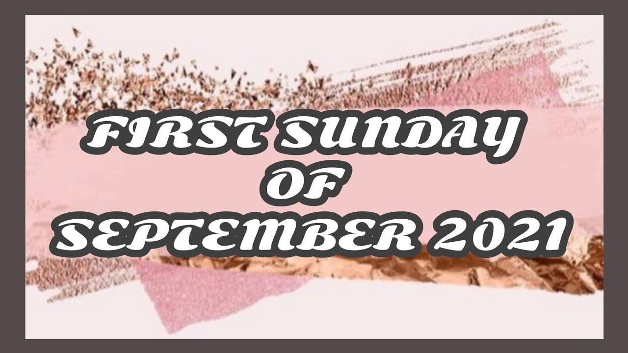 FIRST SUNDAY OF SEPTEMBER! THANK YOU LORD ♡|| EMELYN FERNANDEZ - YouTube