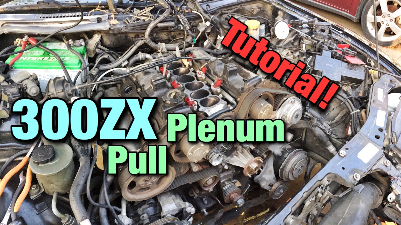 300ZX Plenum Removal - YouTube