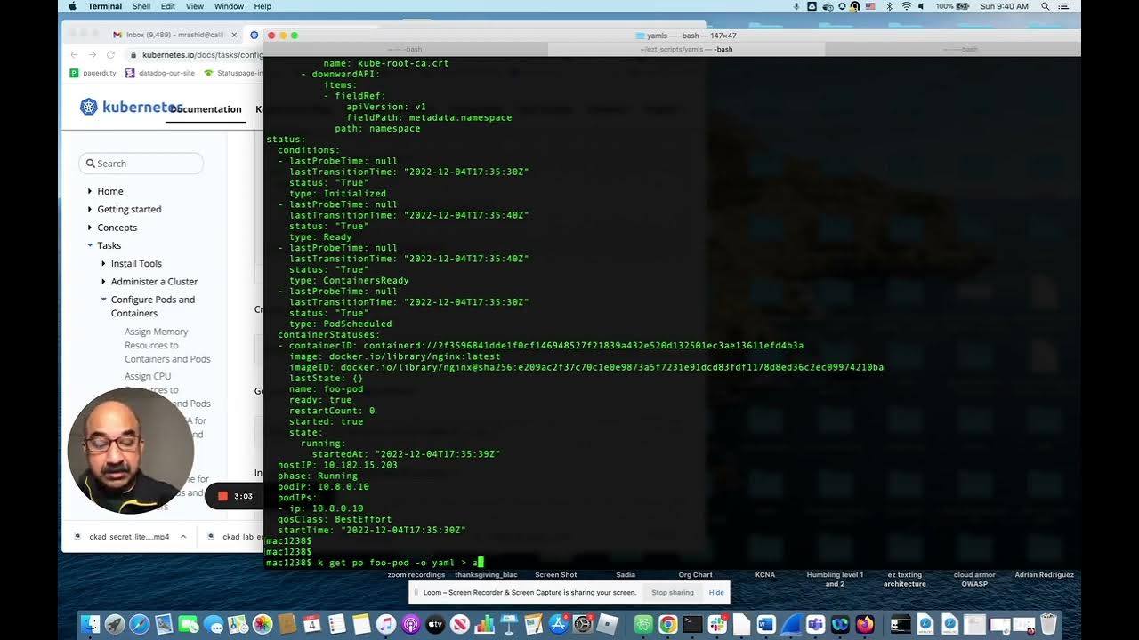 Ckad Lab 38 Kubernetes Certification Exam Create Pod With Runas And Extra Capability Youtube