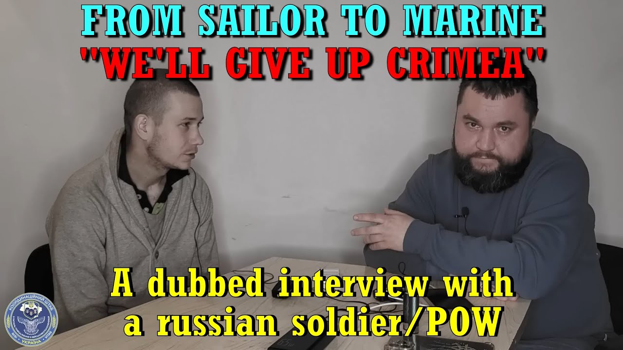 From sailor to marine. An interview with a russian soldier-POW (Dubbed ...