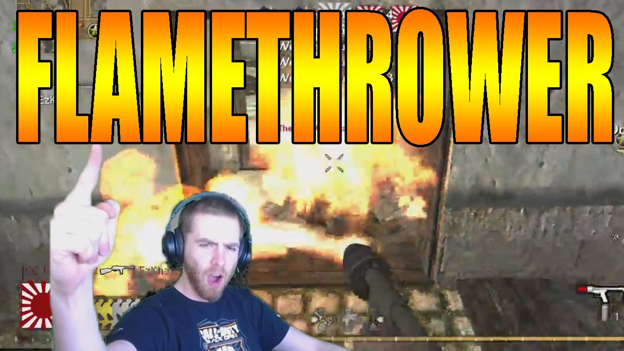 FLAMETHROWER! (Call of Duty: World At War) - YouTube