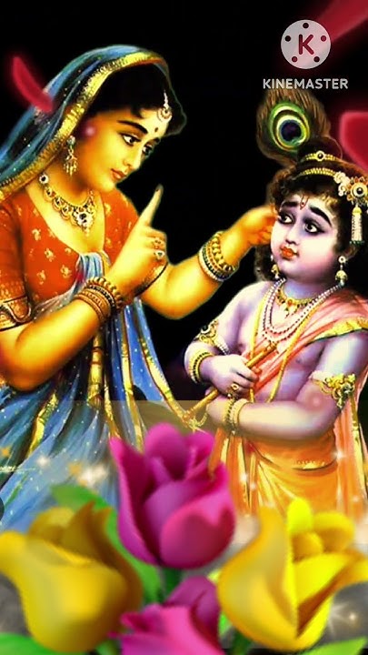 Maa yasoda Krishna || yasoda ka nana lala#youtubeshorts # ...