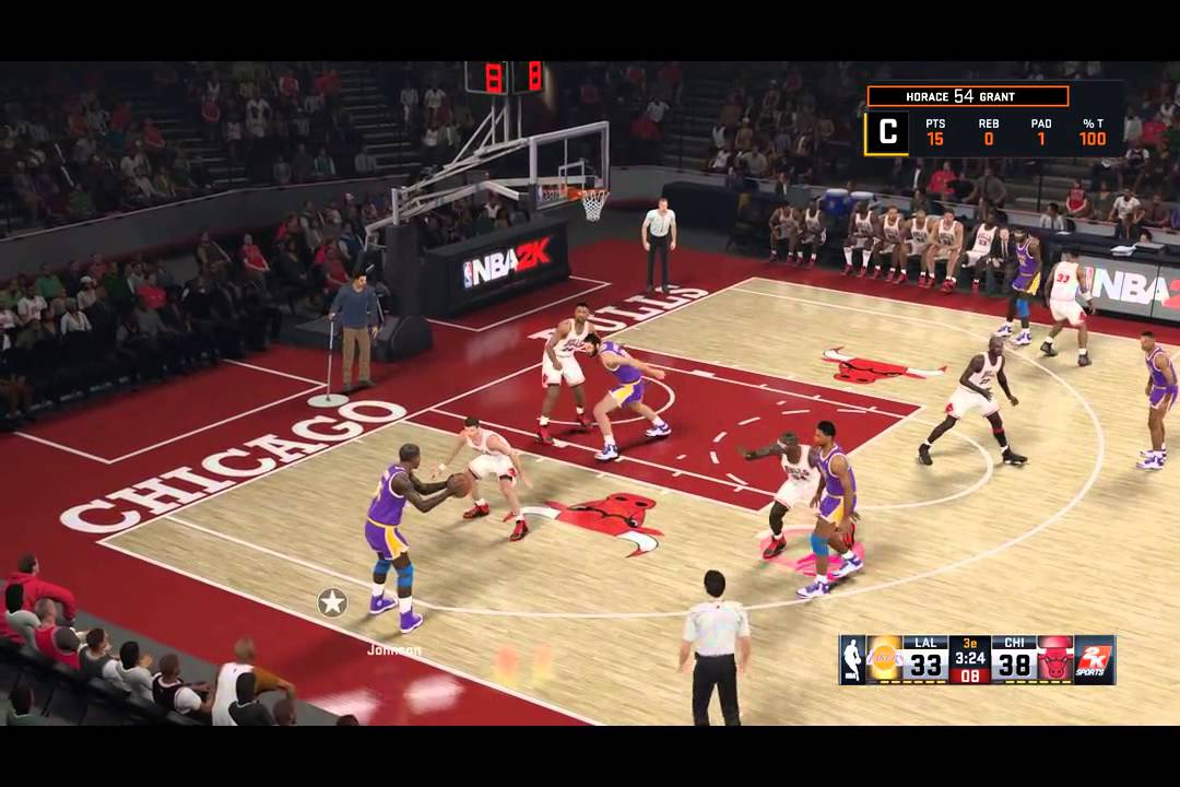 NBA 2K15 Bulls - Lakers - MCF NBA 2K15 - YouTube