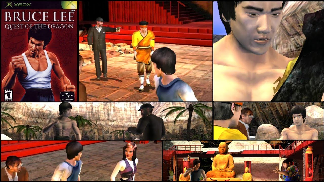 Bruce Lee Quest Of The Dragon | XBOX | Area #14 - YouTube