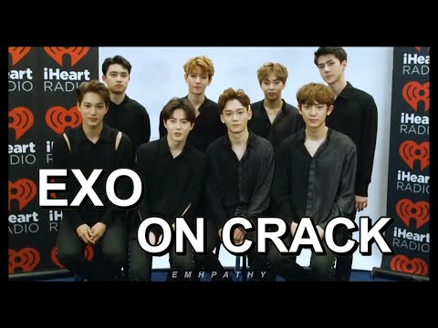 exo’s iheartradio interview on crack
