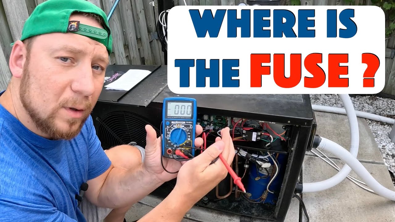 ⚡ Where is The Fuse in Pool Heat Pump? How To Locate And Test It First ...