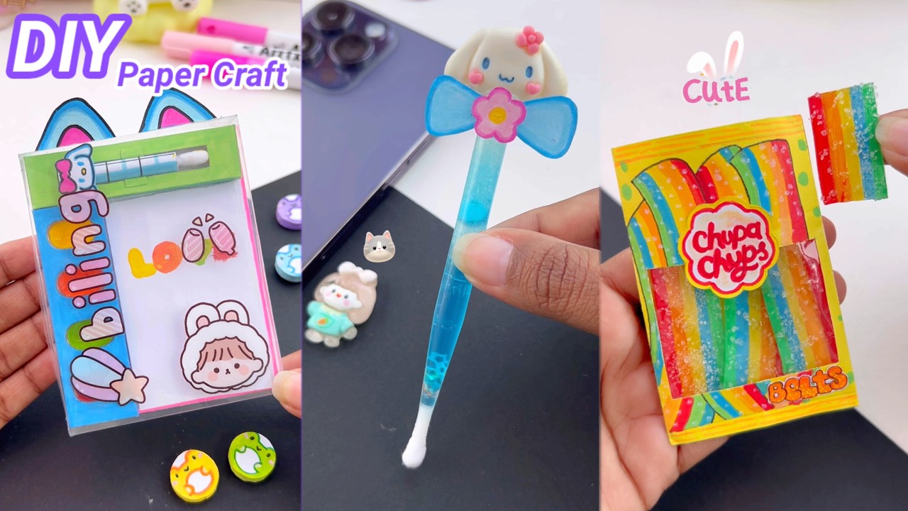 14 DIY Funny Crafts / Easy Craft Ideas / DIY Miniature Crafts Idea ...