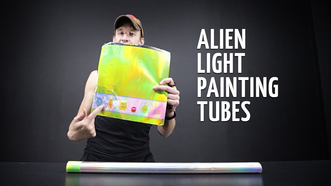 Alien light-painting tubes - Tube Stories 167 - YouTube