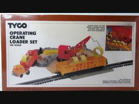 TYCO#900 OPERATING CRANE LOADER 1980 1982 - YouTube