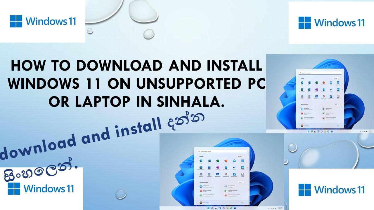 How to download windows 11 on unsupported any pc or laptop with DLL ...