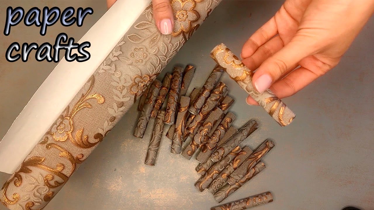 DIY paper crafts Amazing wallpaper idea - YouTube