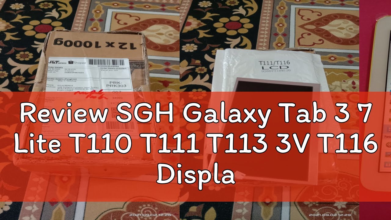 Review SGH Galaxy Tab 3 7 Lite T110 T111 T113 3V T116 Display Lcd ...