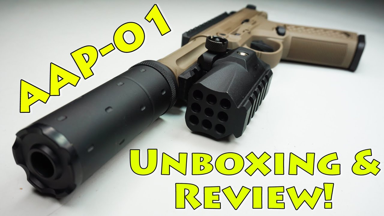 Unboxing And Review Of The Action Army AAP-01 Airsoft Gas Pistol! (ft ...