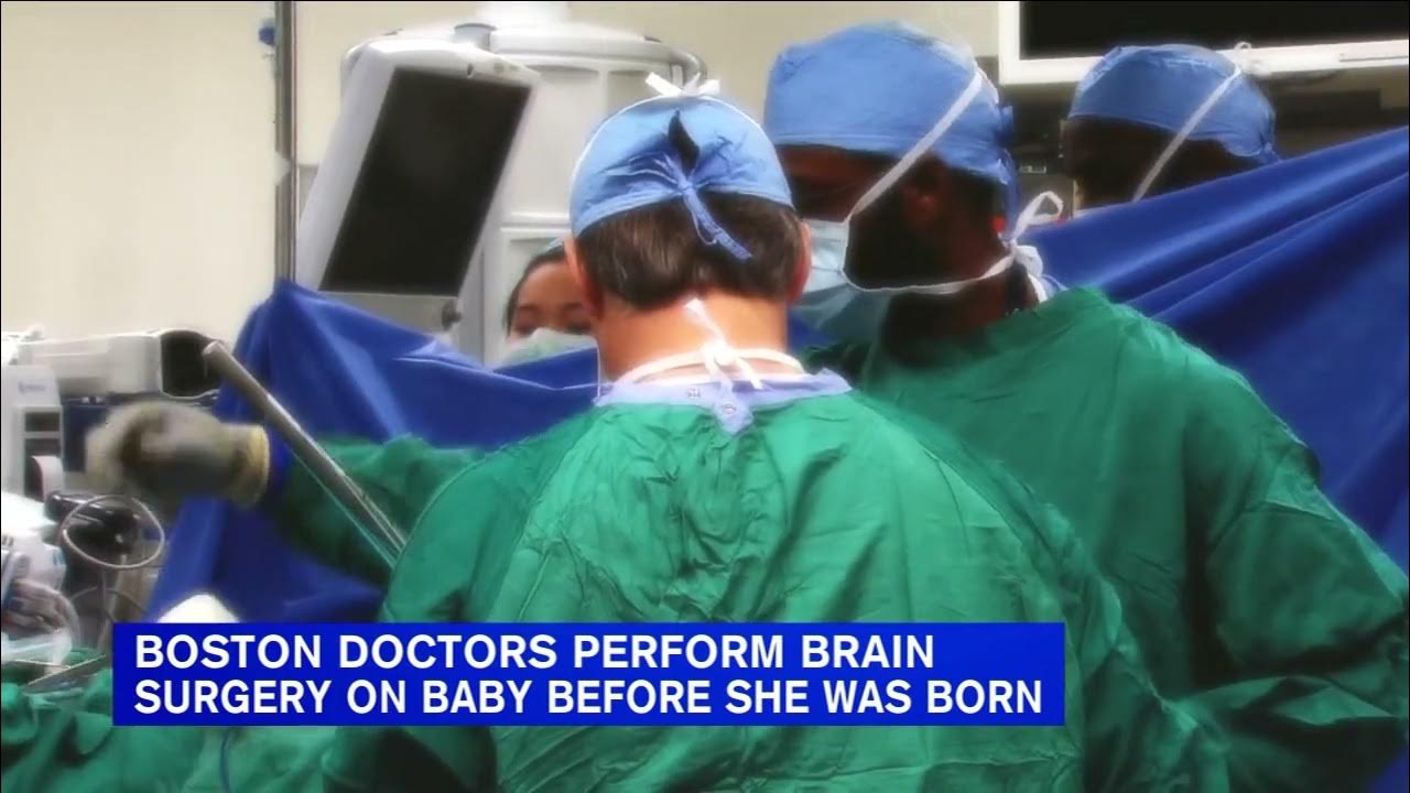 Boston doctors perform brain surgery on fetus before birth - YouTube