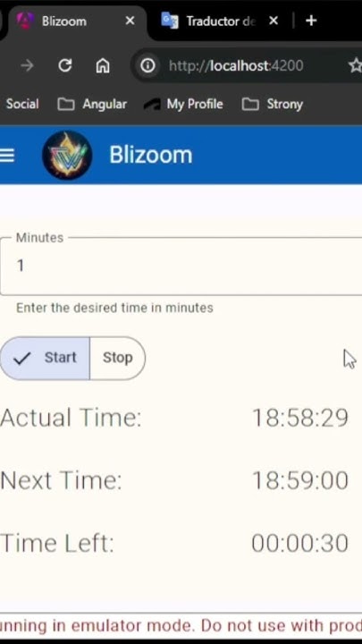Interval timer #angular #typescript #signal - YouTube