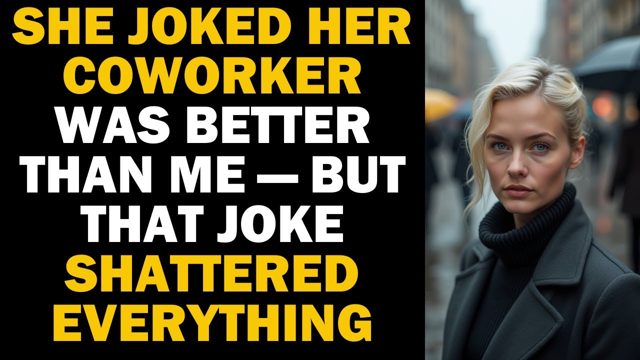 She joked her coworker outshined me—until that joke tore our entire ...